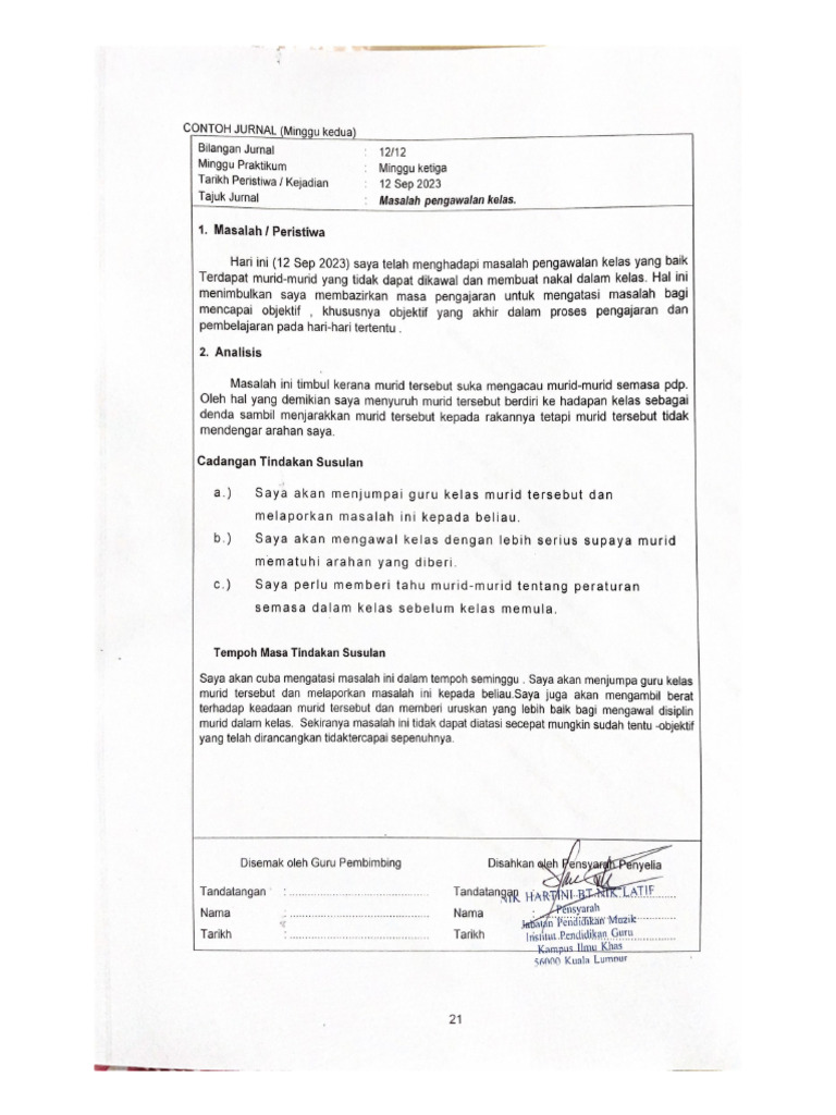 Jurnal Minggu 3 | PDF