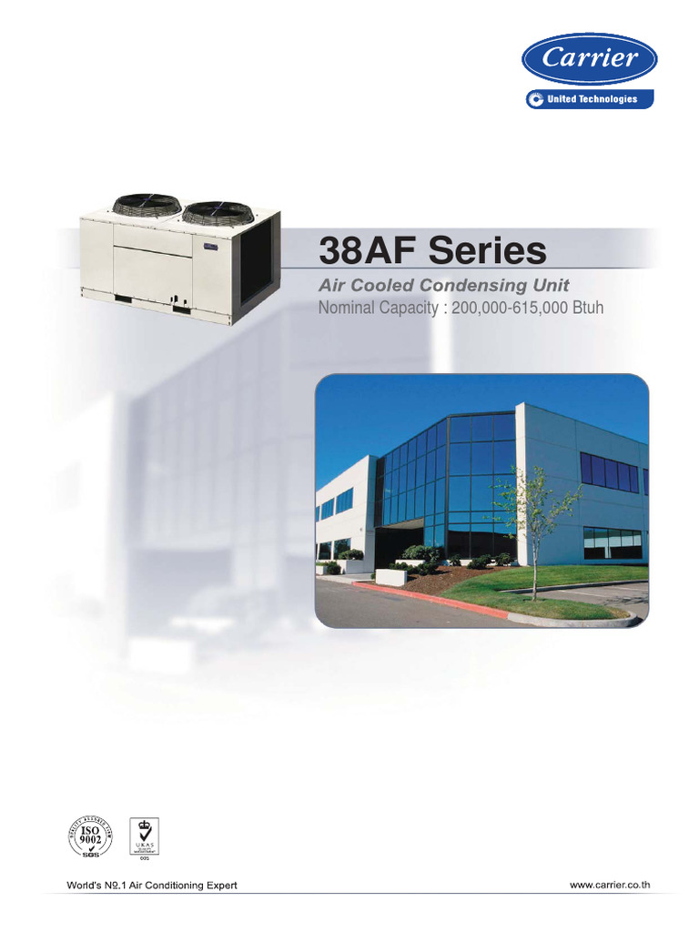 38AF - Catalog (CU - Air Cooled-Big Cap) | PDF | Home Appliance | Mechanical Engineering