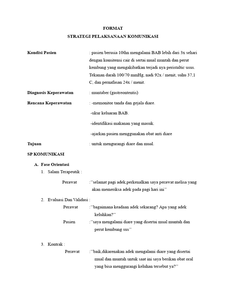 SP Komunikasi Melisa - 055 | PDF