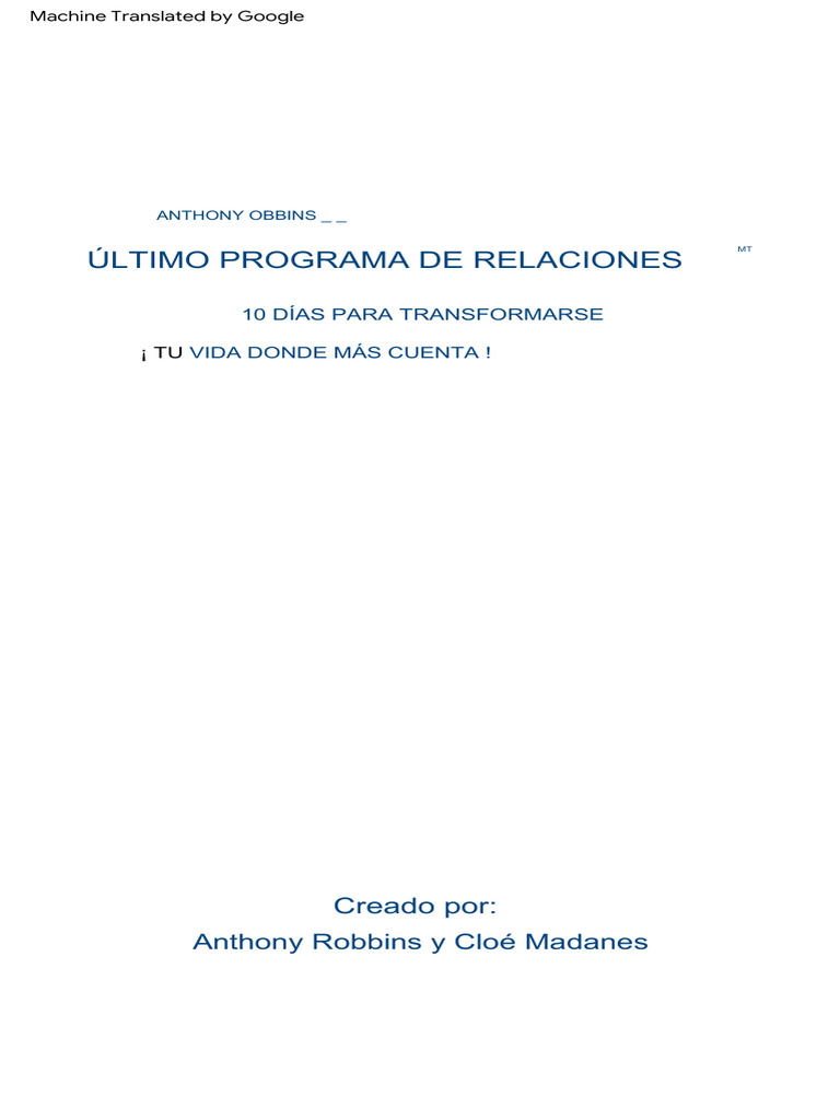 URP Expanded Action Book | PDF | Amor | Las emociones