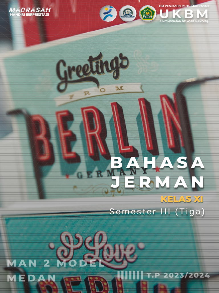 Ukbm Bahasa Jerman Sem III 2023-2024 | PDF