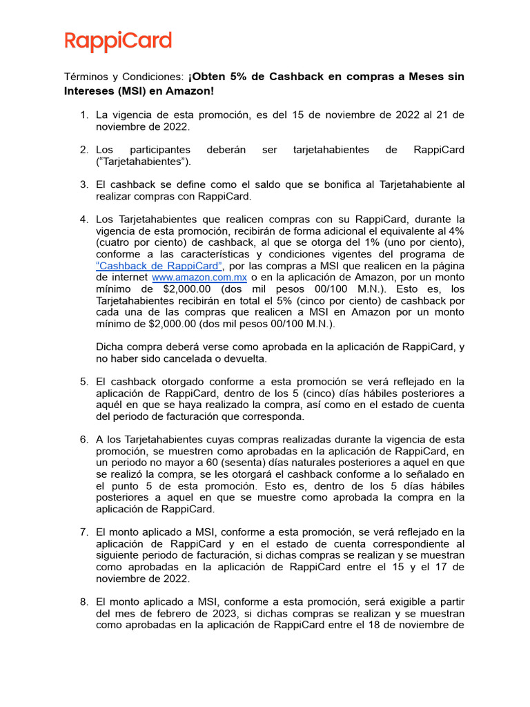 Contrato Rápido Card | PDF