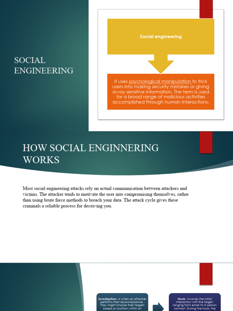 Social Engineering | PDF | Social Engineering (Security) | Security