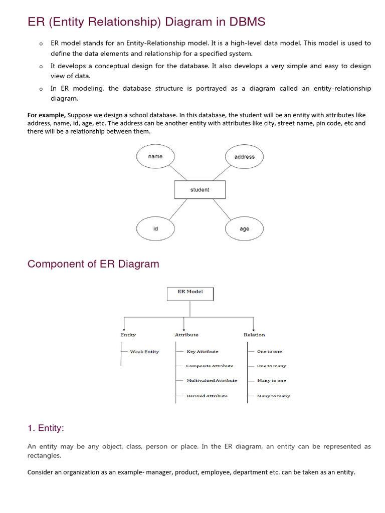 ER Model | PDF | Databases | Information Science