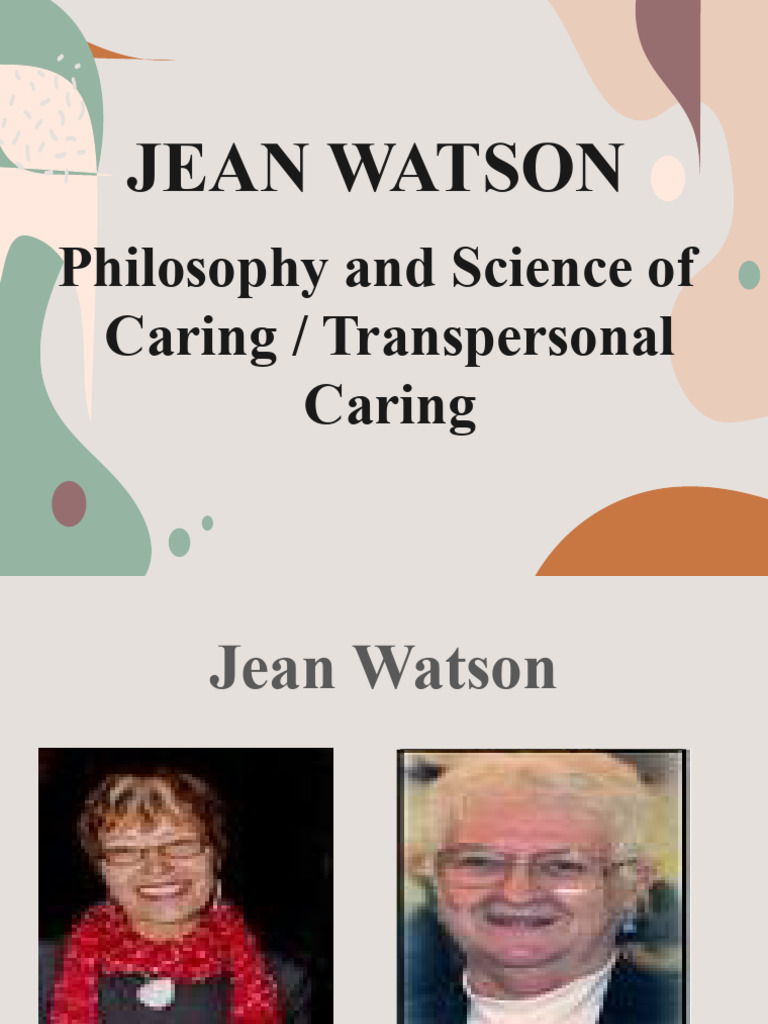 TFN Watson | PDF | Nursing | Self