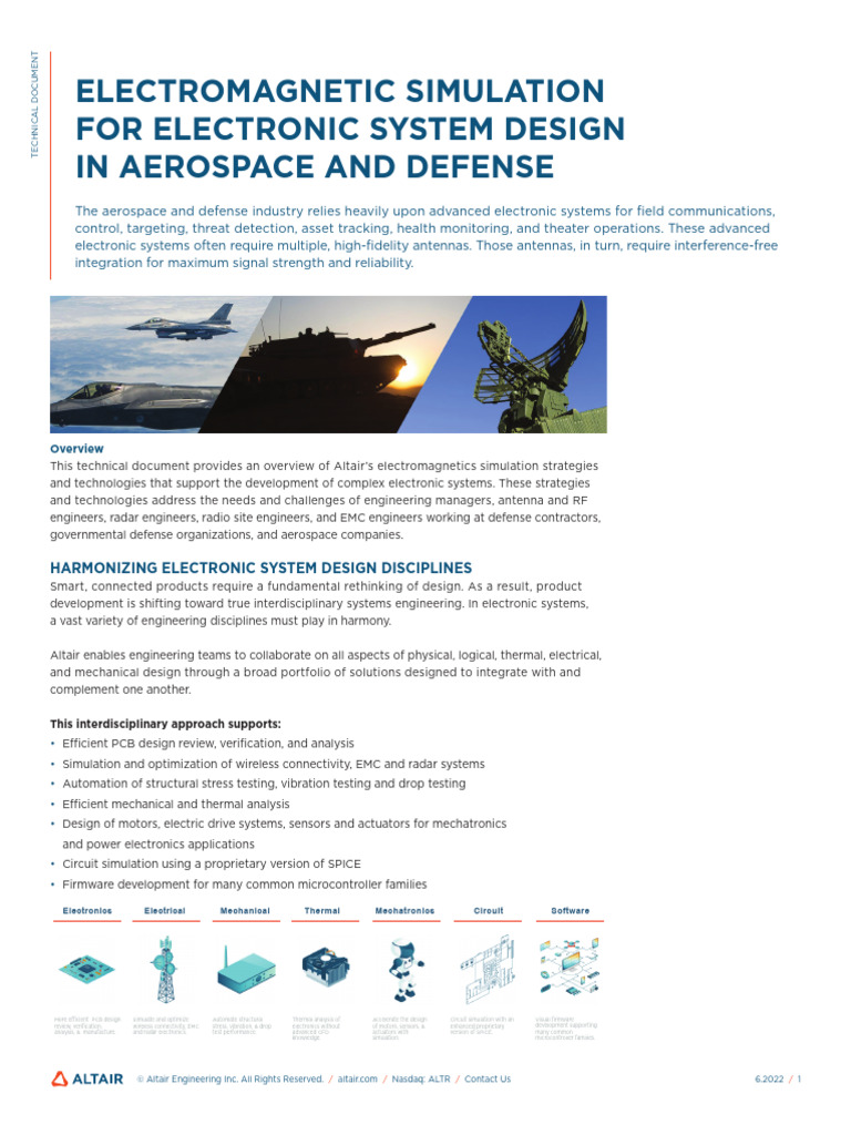 SIM Print TechnicalDocument ESD-AeroDefense Letter | PDF ...