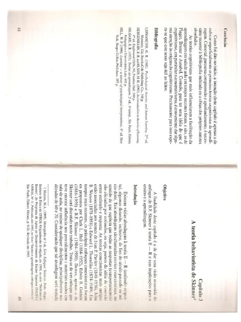 Toaz - Info Teorias de Aprendizagem Marco Antonio Moreira PR | PDF