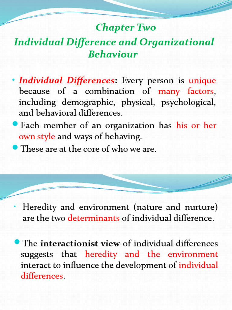 OB PPT - 2 | PDF | Attitude (Psychology) | Id