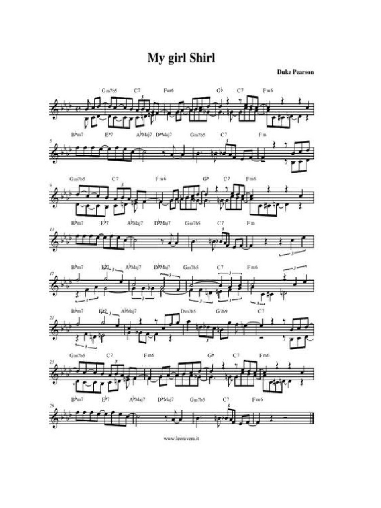 My Girl Shirl | PDF