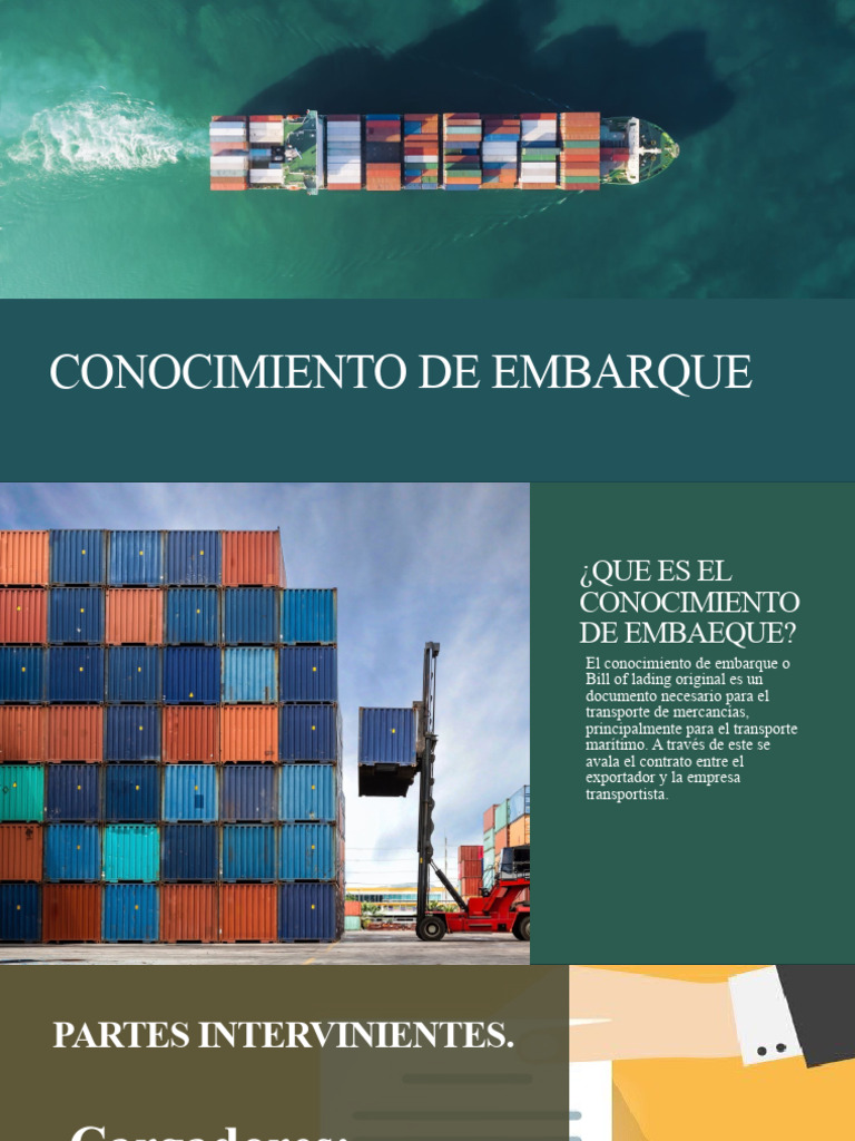 Conocimiento de Embarque | Descargar gratis PDF | Guía de carga ...