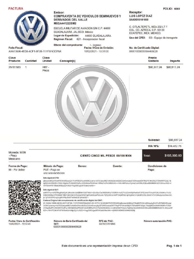 Factura Vento - pdf1 | PDF