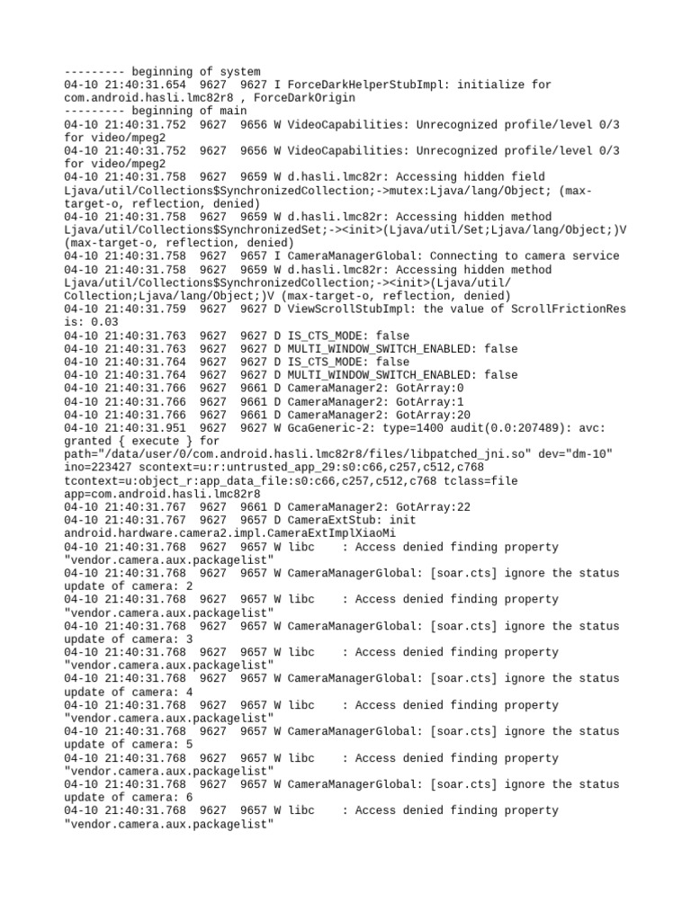 Logcat 1649601631704 | PDF | Pointer (Computer Programming) | Callback ...