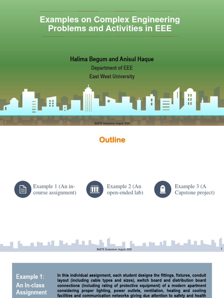 Complex Engineering Problem EEE NF v2 | PDF | Water Quality | System