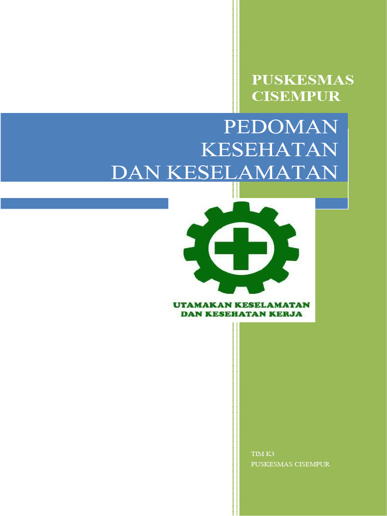 Pedoman k3 PKM CSP | PDF
