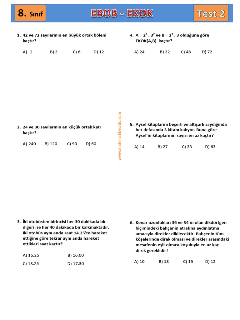 Test 2 - Ebob-Ekok | PDF