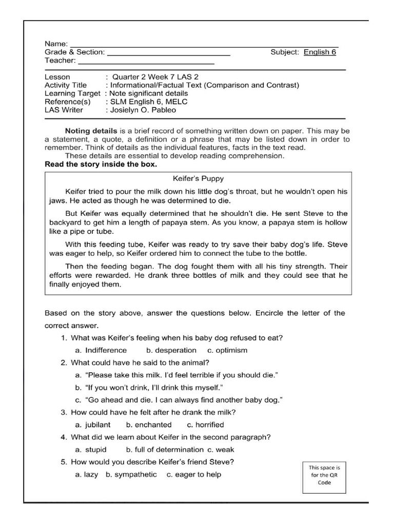 2ND Grading Module Grade 6 | PDF