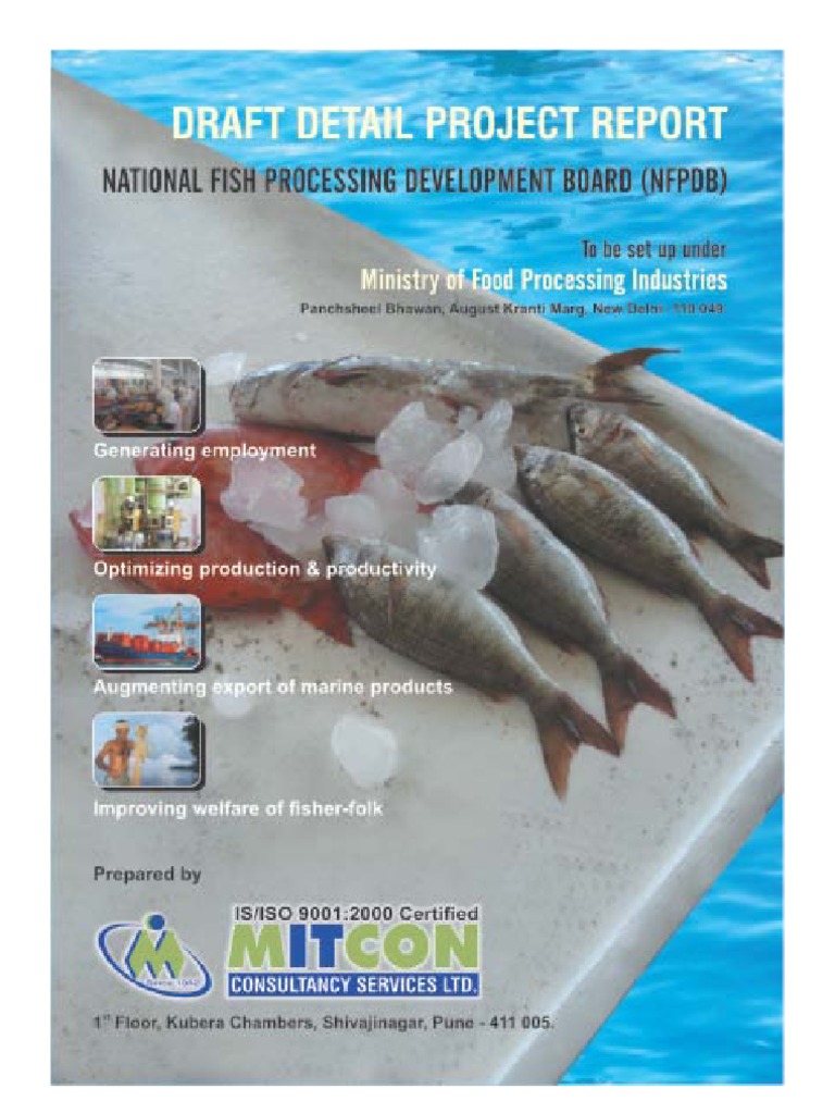 Detail Project Report Fisheries NFPD India | PDF