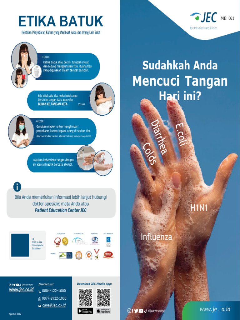Brosur Hand Hygiene 2022 Final | PDF