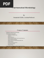 Pharma Microbiology Essentials | PDF | Microbiology | Life Sciences