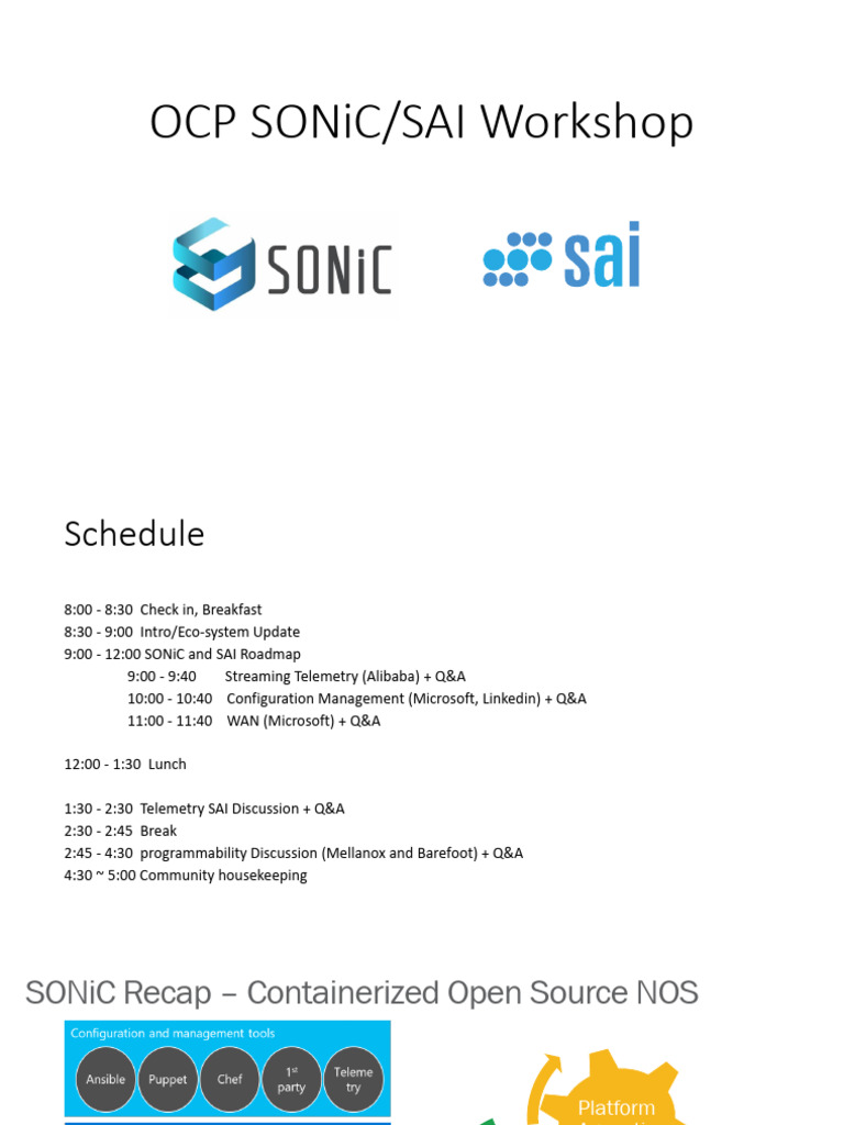 Sonic Sai Workshop Pdf