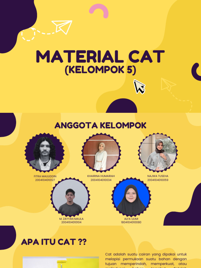 Material Cat: (Kelompok 5) | PDF