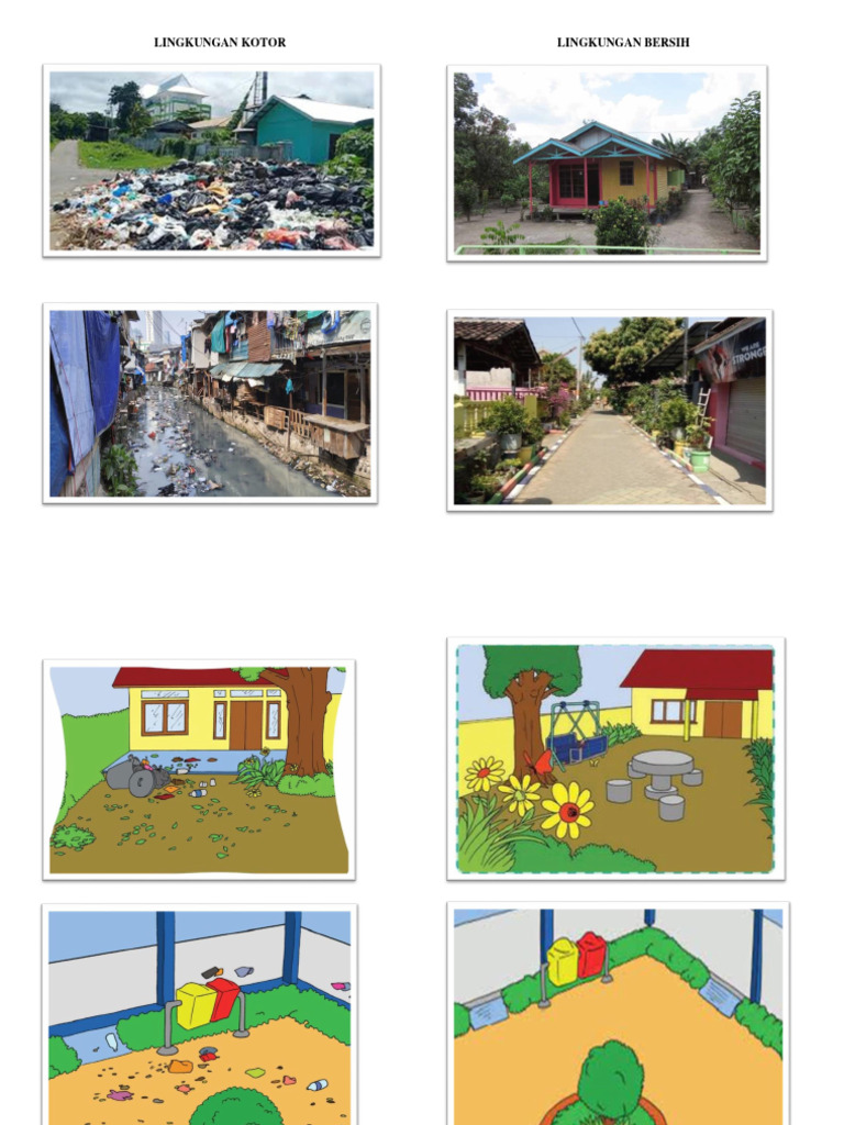 Lingkungan Kotor Dan Bersih Fix | PDF | Teknologi & Rekayasa