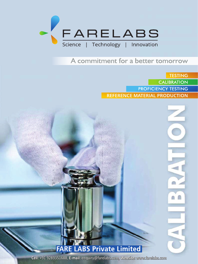Calibration Laboratory in India - FARE Labs Pvt. Ltd. | PDF ...
