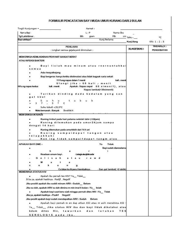Form MTBM (Manajemen Terpadu | PDF