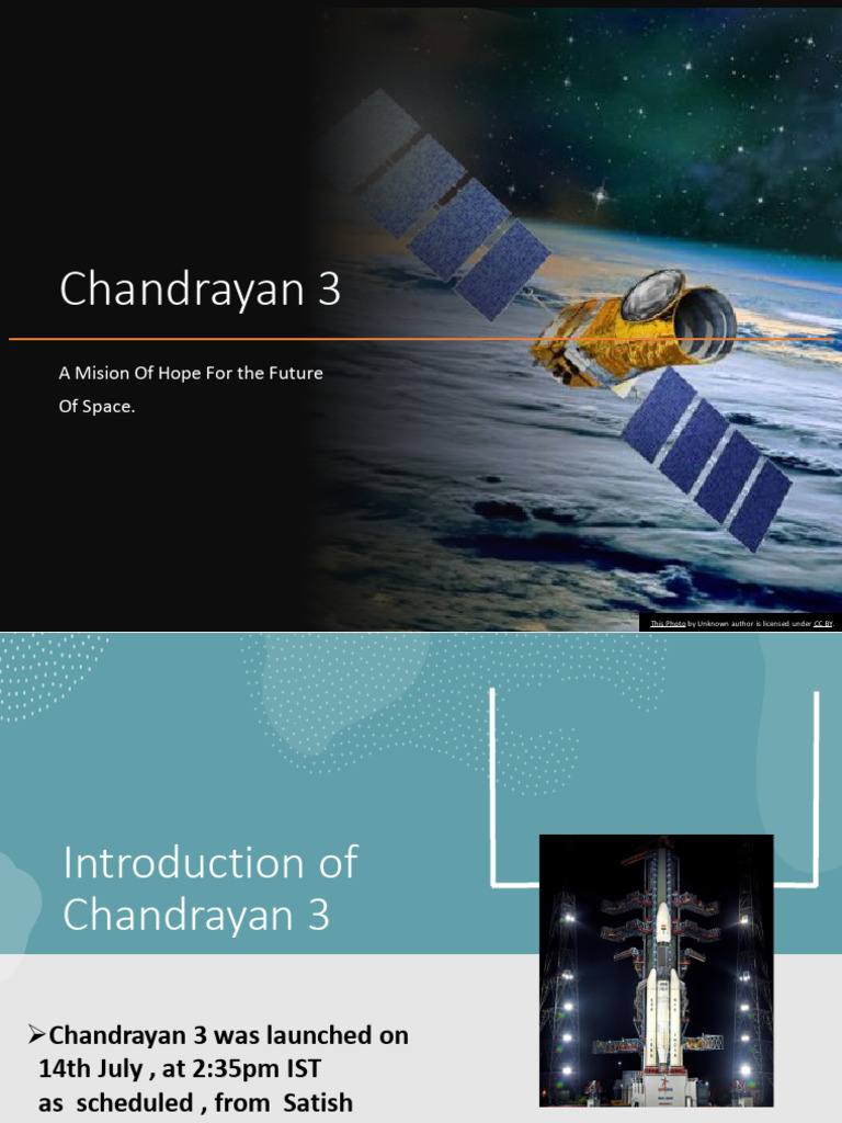 Chandrayan 3 | PDF | Science & Mathematics | Technology & Engineering