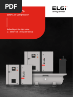 Screw Air Compressor Operation Manual | PDF | Valve | Belt (Mechanical)