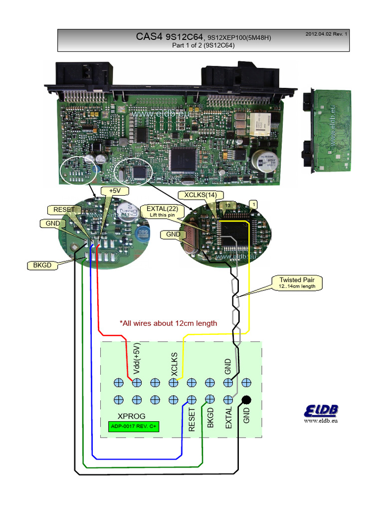BMW Cas4 9S12C64 9s12xep100 5M48H | PDF | Manufactured Goods | Equipment