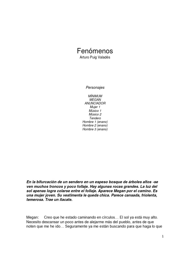 FENÓMENOS | PDF | Tolerancia | Amor