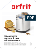 Toastmaster Bread Box Model 1186 Instruction Manual Recipes | PDF ...