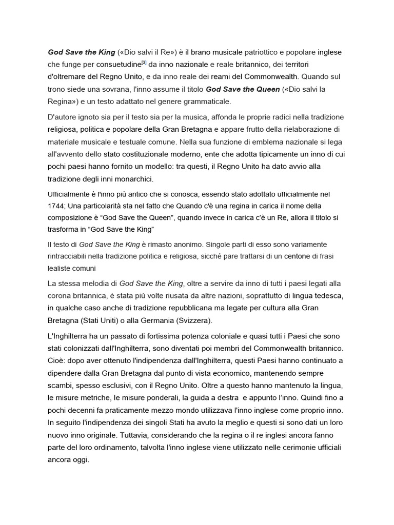 L - Inno Inglese | PDF