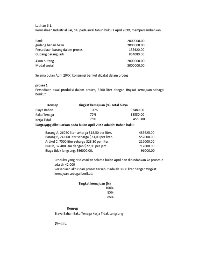 Latihan 6.1 | PDF | Teknologi & Rekayasa