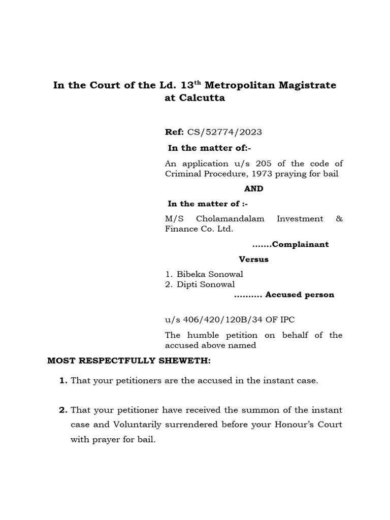 205 Petition | PDF | Bail | Separation Of Powers