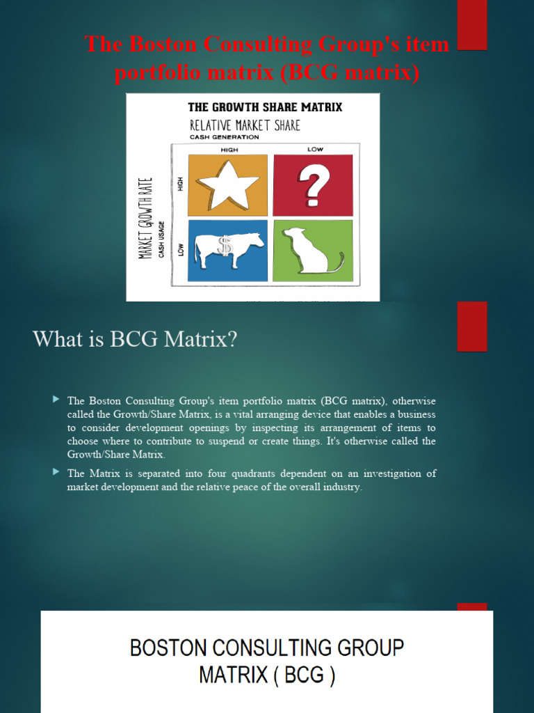 BCG Matrix | PDF | Business Economics | Business