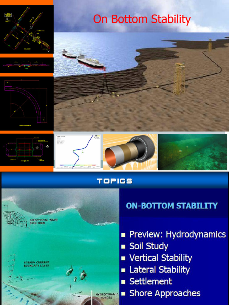 Hydrodynamic Stability in Pipeline Design | PDF | Fluid Dynamics | Force
