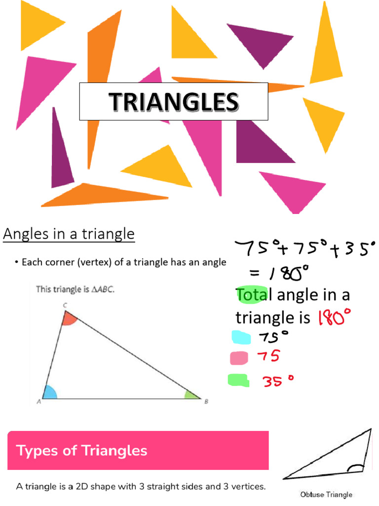 Maths Triangle | PDF