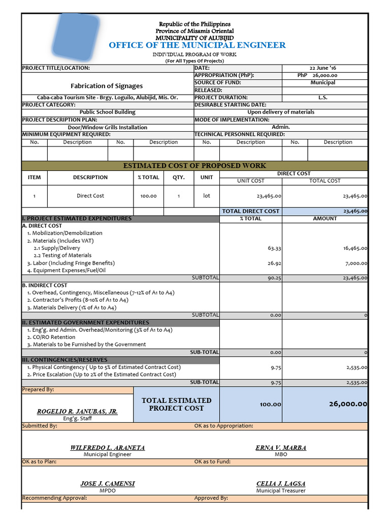 POW Sample | PDF | Cost | Economies