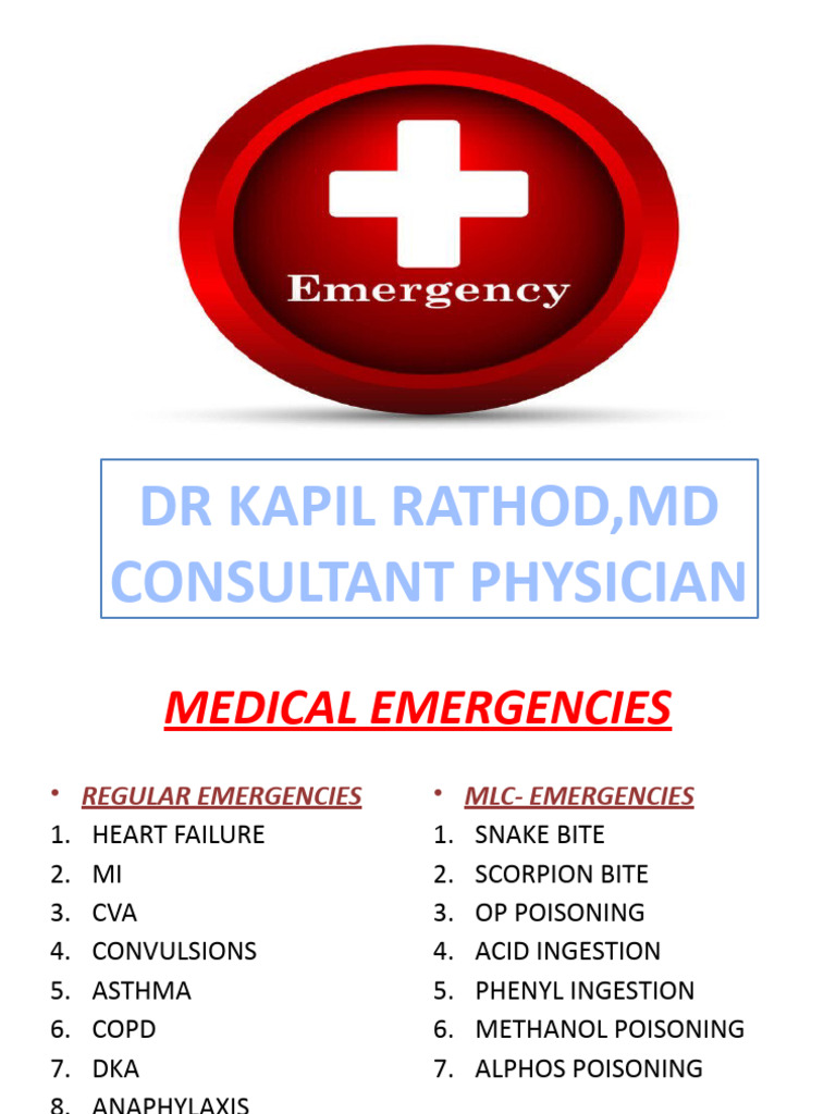 Emergency | PDF