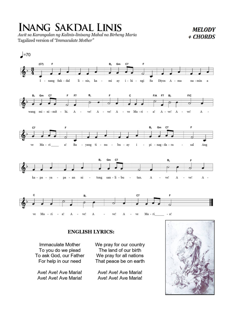 Inang Sakdal Linis | PDF