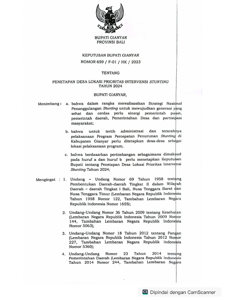 Lokus Stunting 2024 | PDF