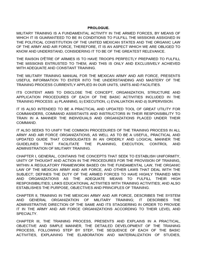 Complete Military Training Manual | PDF