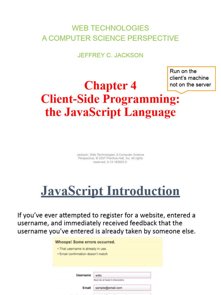 Javascript Jeffrey Jackson | PDF