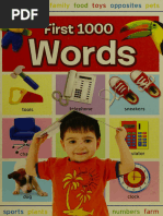 First 1000 English Words | PDF