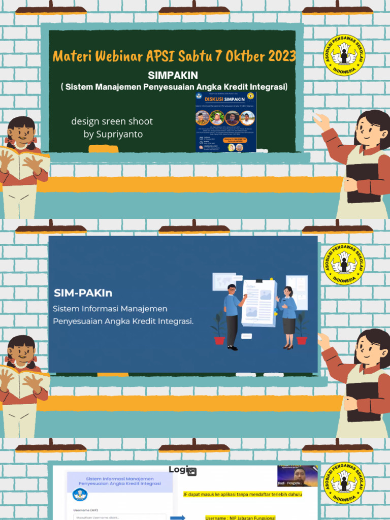 Webinar SIMPAKIN APSI | PDF