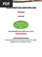 2020 KCSE Computer Studies Paper 2 | PDF