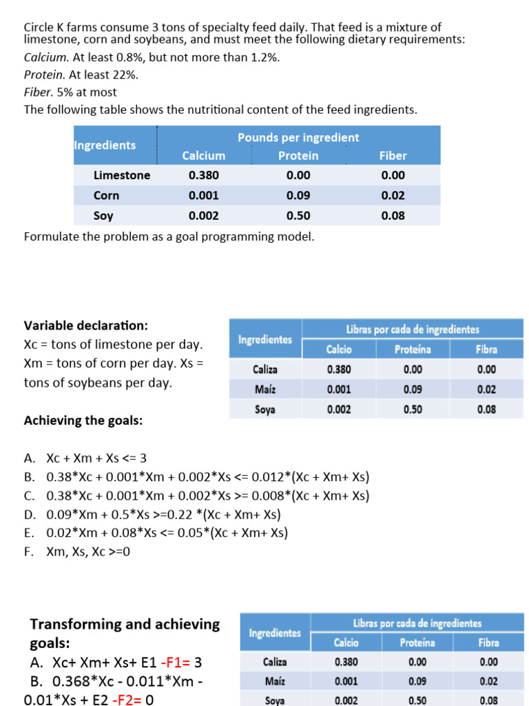 Exercise 4 | PDF | Soybean | Nutrition