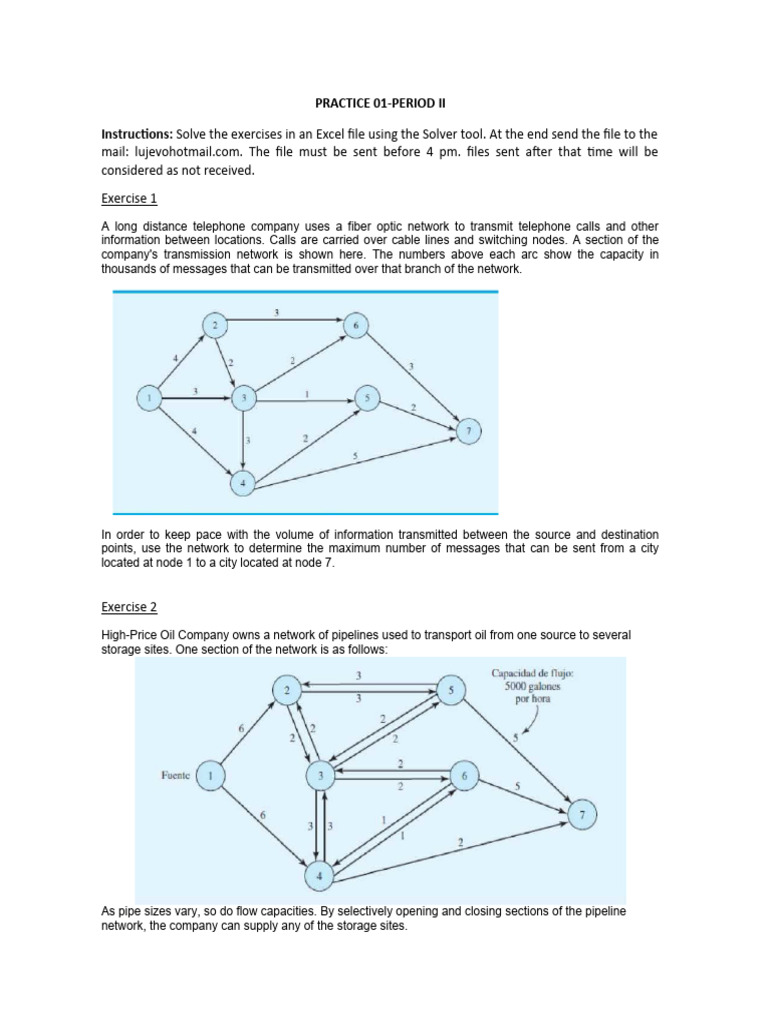 Practice 2 | PDF | Pipeline Transport | Telecommunications